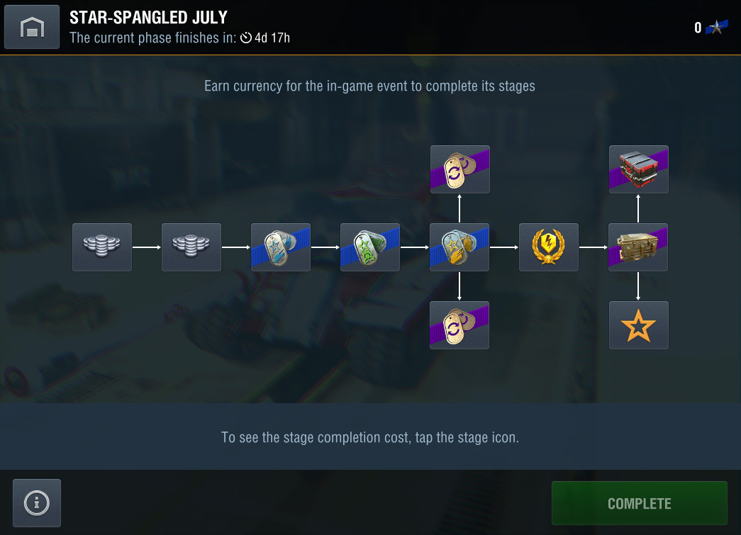 Star-Spangled July | World of Tanks Blitz